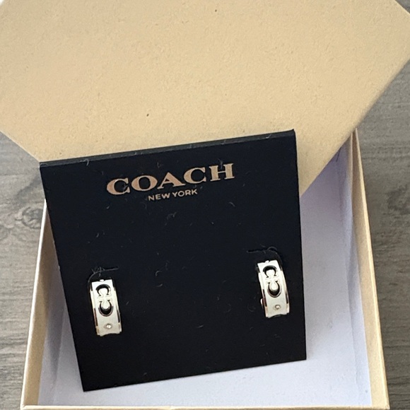 Coach | Jewelry | Coach Hoop Earrings Nwt | Poshmark